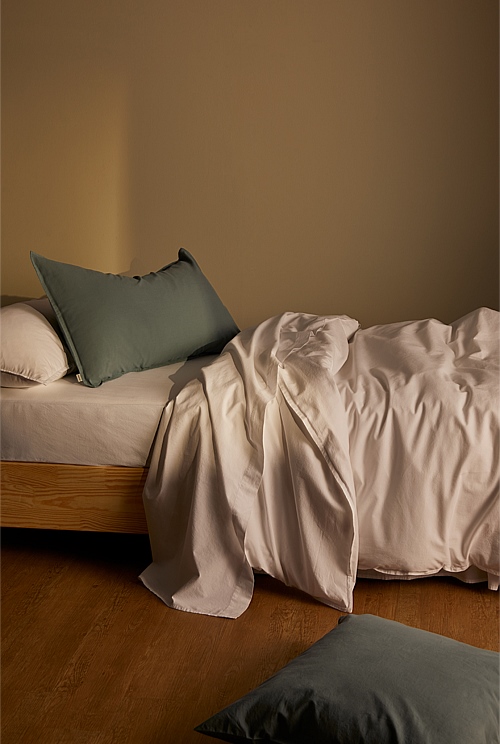 White Brae Australian Cotton King Single Quilt Cover King Single Quilt Covers Country Road